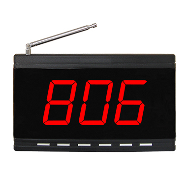 Wireless calling system digital number display receiver with 1 called number in 3 digits - Buy ...