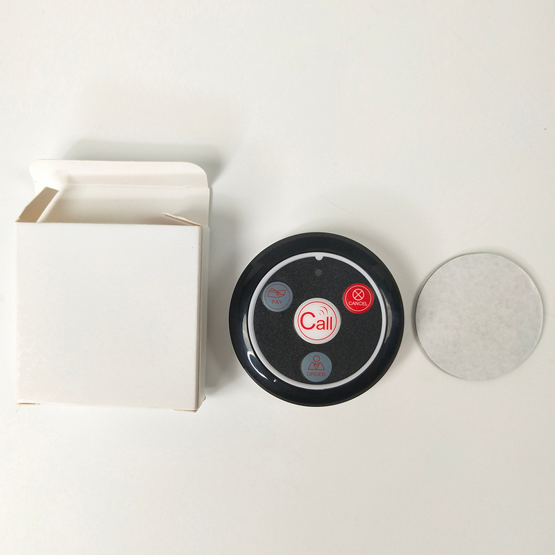 Wireless Waiter Service Call Button Restaurant Table Pager Transmitter ...